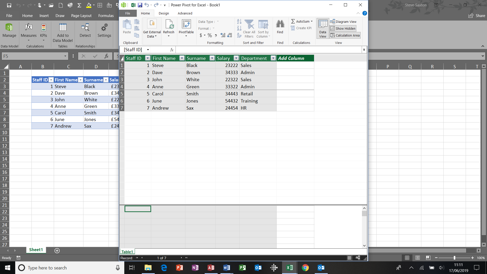 How to use PowerPivot in Microsoft Excel - IT's Easy Training